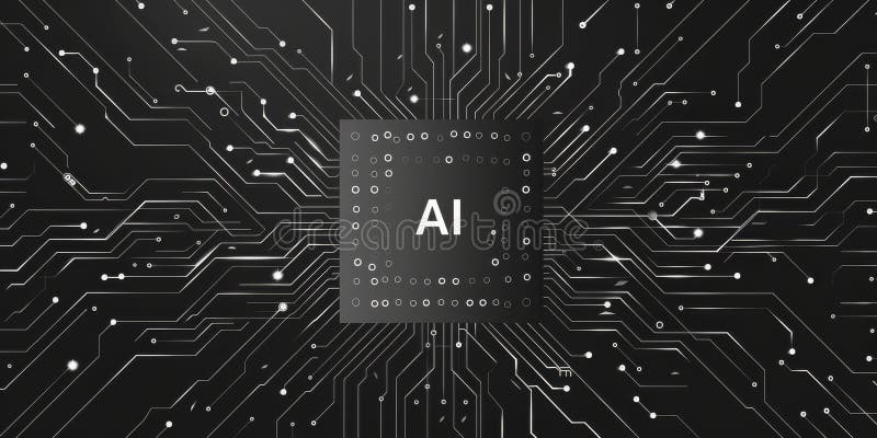 AI, Artificial Intelligence Concept, 3d Rendering, Conceptual Image ...