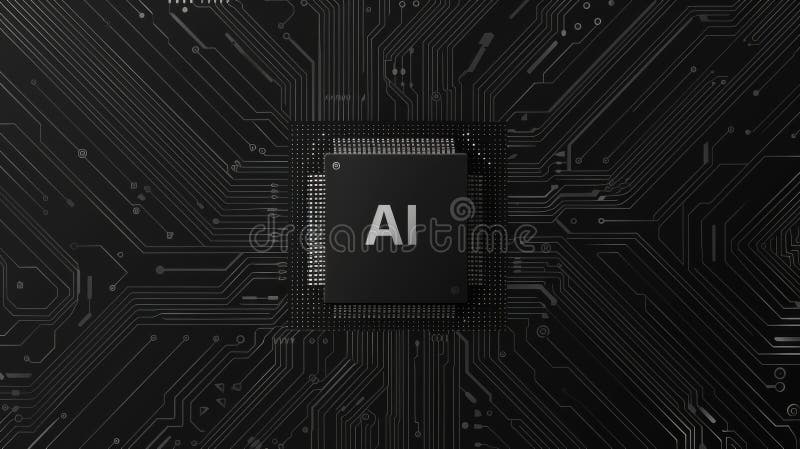 AI, Artificial Intelligence Concept, 3d Rendering, Conceptual Image ...