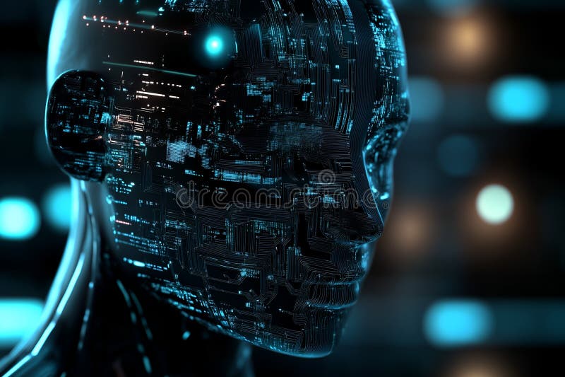 Artificial Intelligence Data Mining Circuit Board Stock Illustrations ...