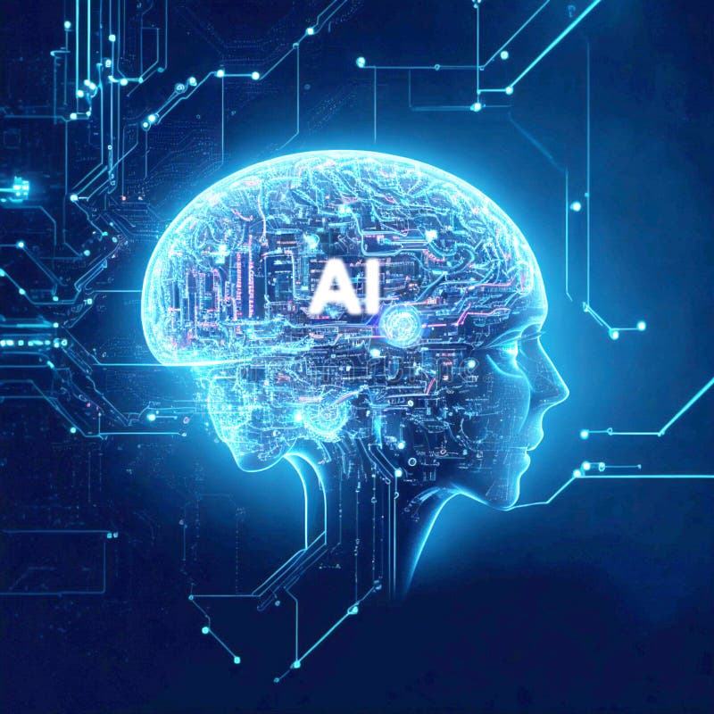 Ai Artificial Intelligence and Data Science, Technology, Brain Machine ...