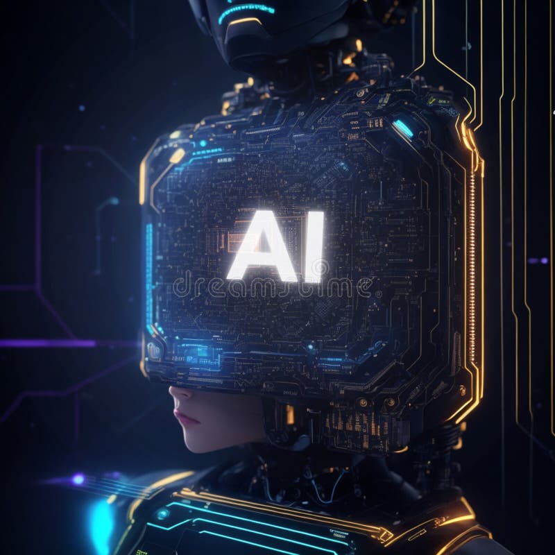 Ai Artificial Intelligence and Data Science, Technology, Brain Machine ...