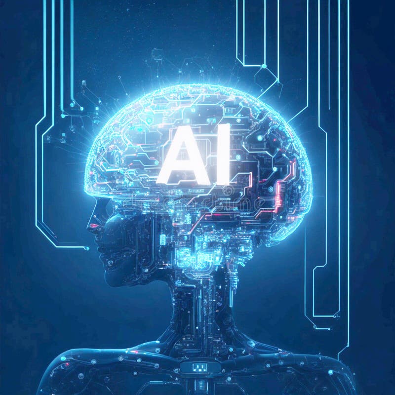Ai Artificial Intelligence and Data Science, Technology, Brain Machine ...