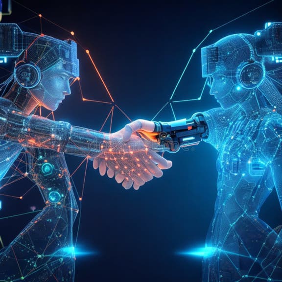 Ai Artificial Intelligence and Data Science, Technology, Machine Learning, 3d Rendering Digital ...