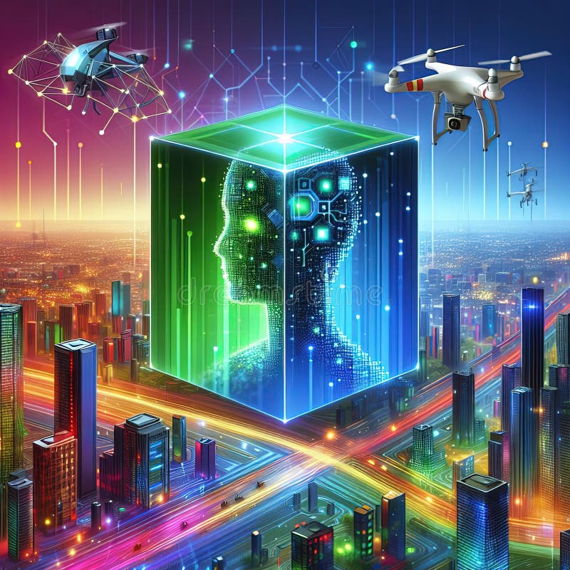 AI (Artificial Intelligence), Deep Learning Machine Learning AI Stock ...