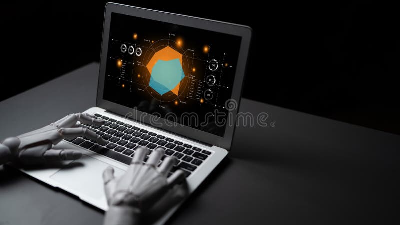 AI-Powered Data Analytics for Business Intelligence Latch Stock Image - Image of report ...