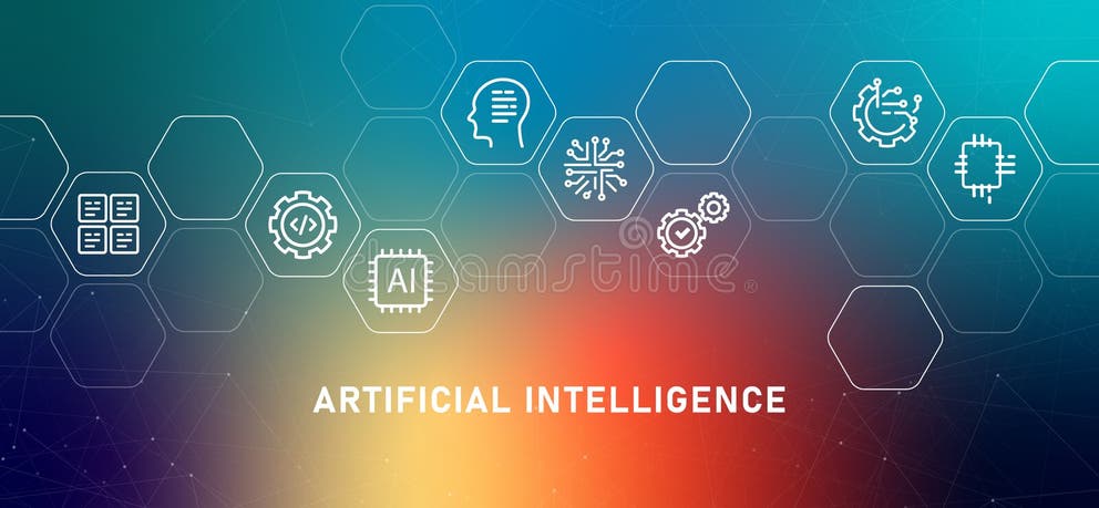 Ai Artificial Intelligence Gradient Header Concept Machine Intelligence Cognitive Computing