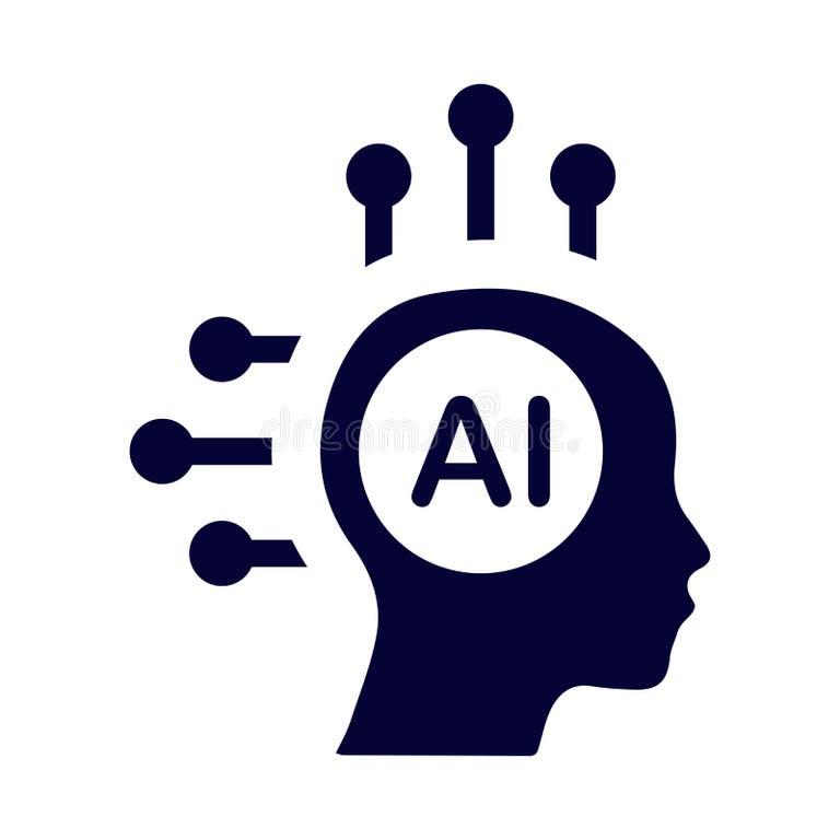 Ai, Artificial Intelligence, Head, Human Artificial Intelligence Icon ...