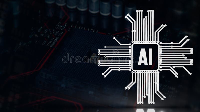 The Ai or Artificial Intelligence Image for Technology Concept 3d ...
