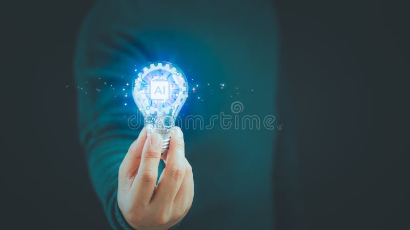 809 Artificial Intelligence Light Bulb Stock Photos - Free & Royalty ...
