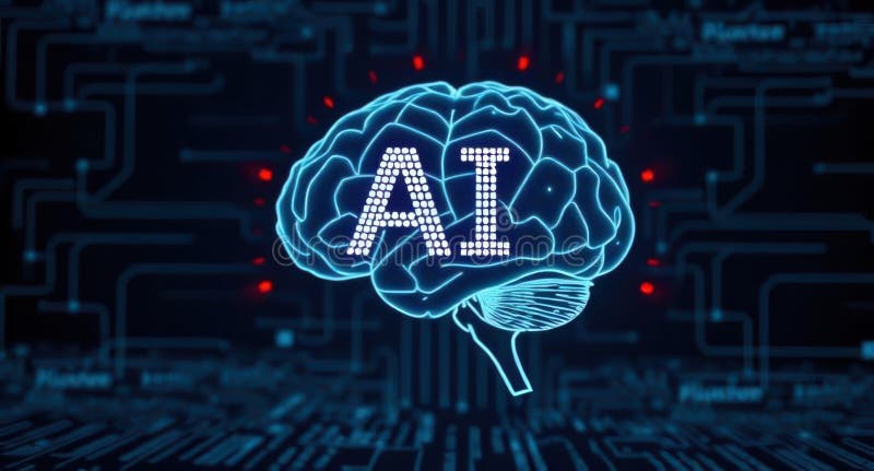 Ai Artificial Intelligence Letters on Screen Hand Pushing Using - Ai ...