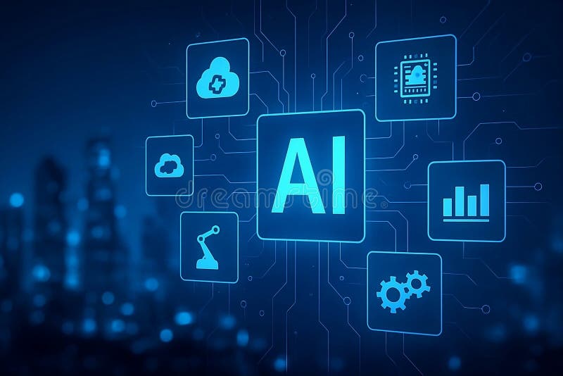 AI Artificial Intelligence, Machine Learning Big Data Analysis and Automation Technology in ...
