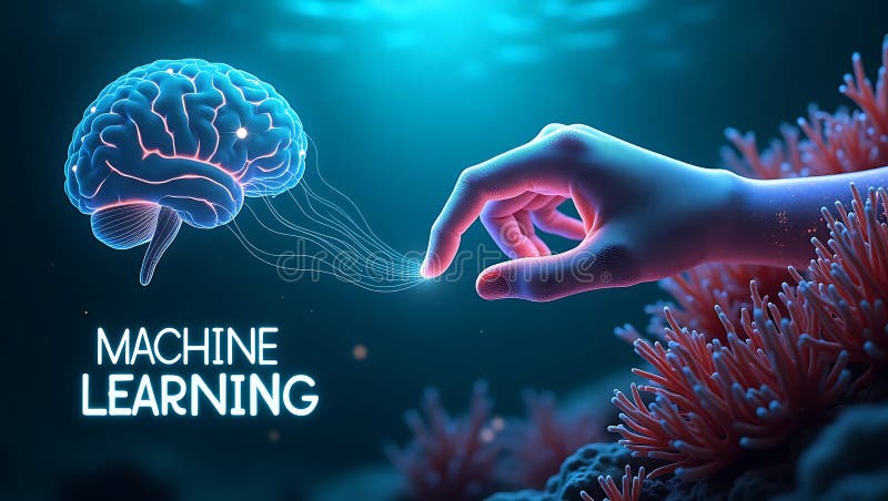 AI Artificial Intelligence Machine Learning Brain Big Data Automation Technology Business ...