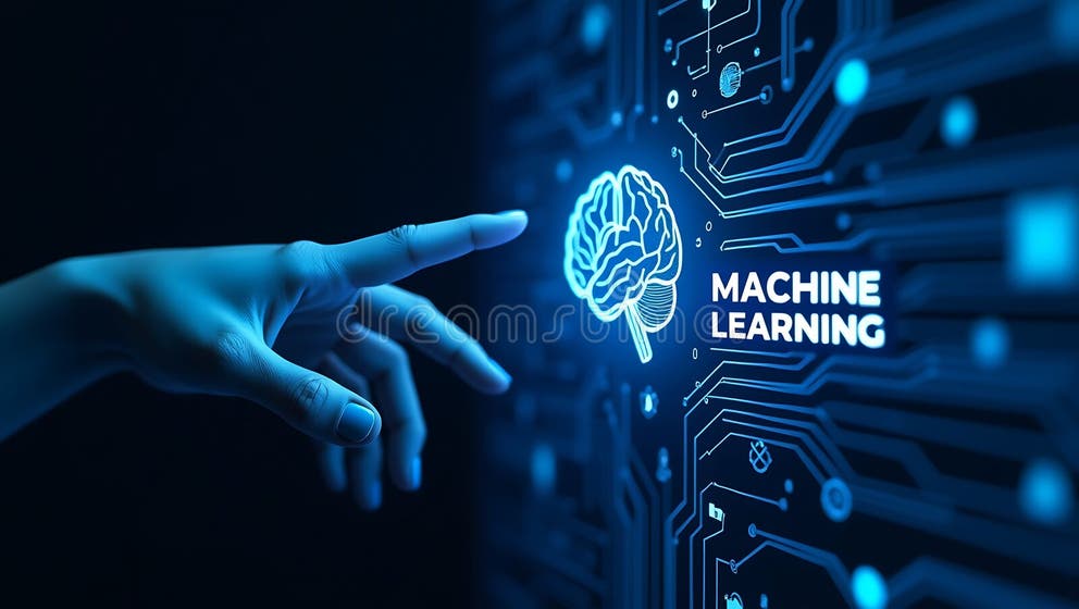 AI Artificial Intelligence Machine Learning and Ai Brain Big Data Automation Technology Have ...