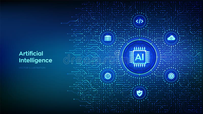 AI. Artificial Intelligence. Machine Learning Technology. Big Data ...