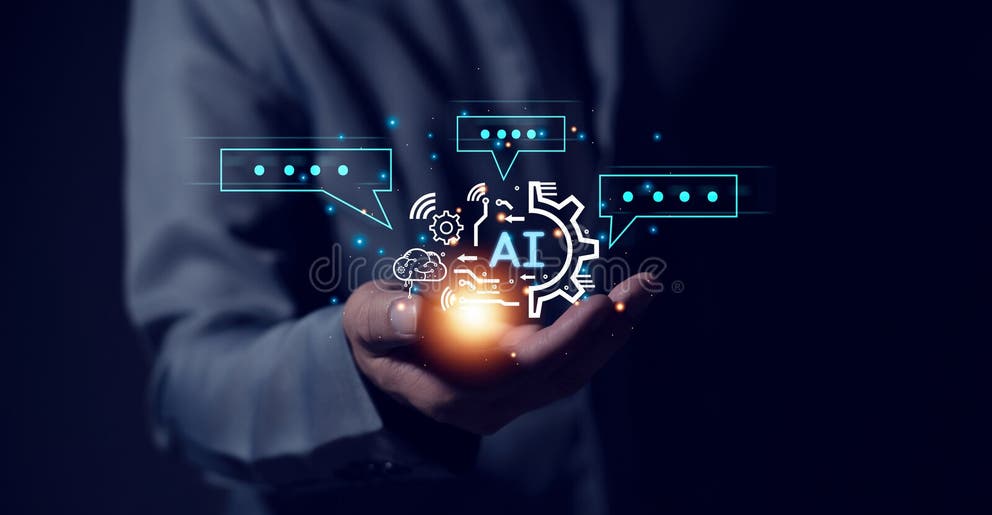 AI Artificial Intelligence People Using AI Smart Robot Technology, Artificial Intelligence by ...