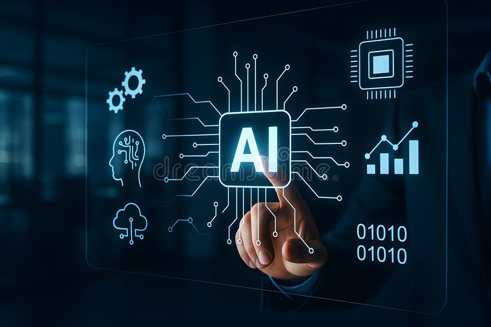 Ai Artificial Intelligence Technology Concept Digital Transformation and Machine Learning Future ...