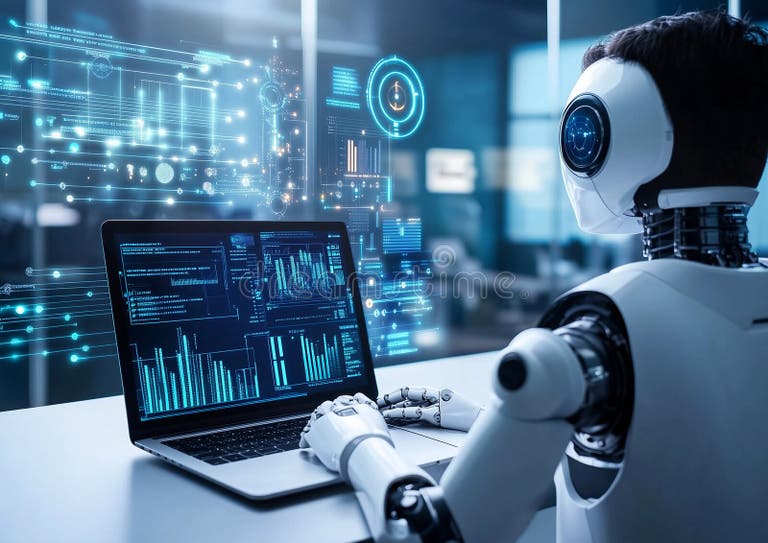 AI Artificial Intelligence Technology for Data Analysis, Research ...