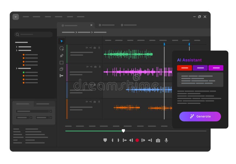 AI Assistant Artificial Intelligence in Audio and Sound Editing ...