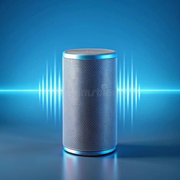 AI Assistant Speaker: Voice-Controlled Technology at Your Service Stock ...