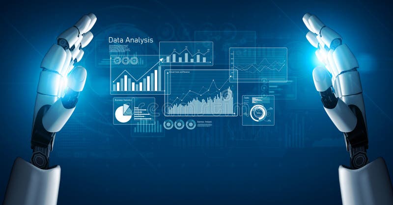 AI-Assisted Business Data Analytics Dashboard Vouch Stock Photo - Image ...