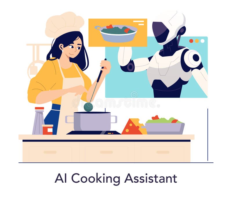 Ai Concept Gourmet Food Chef Stock Illustrations – 12 Ai Concept ...