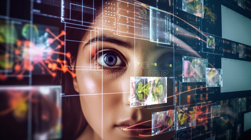 AI Assisted Image Recognition and Processing Stock Illustration ...