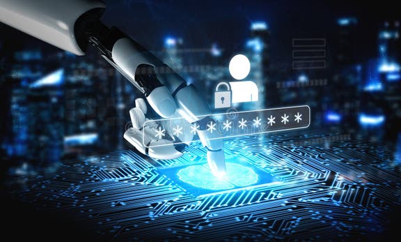 AI-Assisted Password Management and User Authentication System Vouch Stock Photo - Image of ...