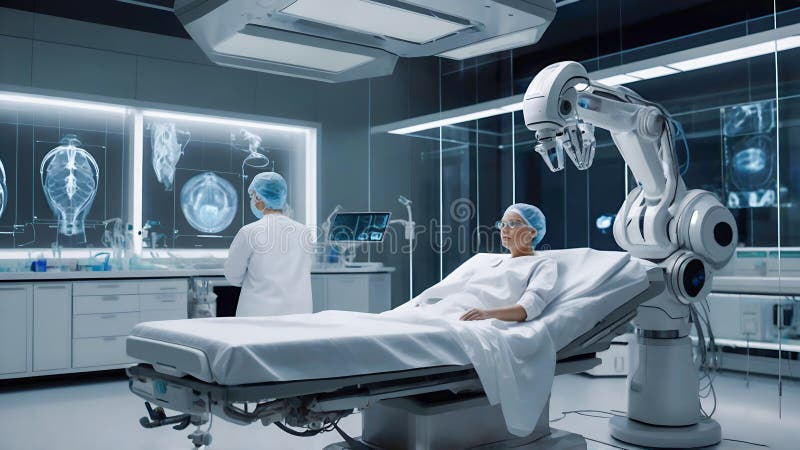 AI-assisted Surgeries or Diagnostics Where Robotic Arms Perform Precise ...