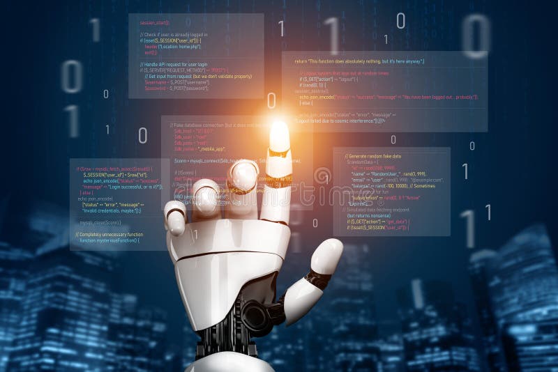 AI Auditing Buggy Programming Code with Anomalies Vouch Stock Photo - Image of programming ...