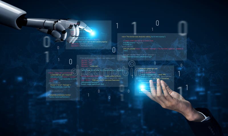 AI Auditing Buggy Programming Code with Anomalies Vouch Stock Photo - Image of smart, query ...