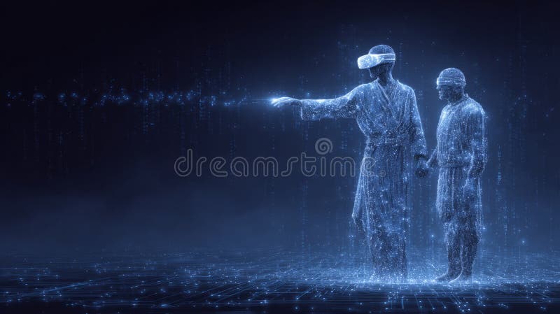 AI Avatar Guiding a Blindfolded Human through Digital Forest of ...