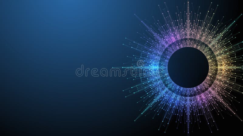 AI Banner Concept in the Digital Style. Generative Ideas Design Element ...