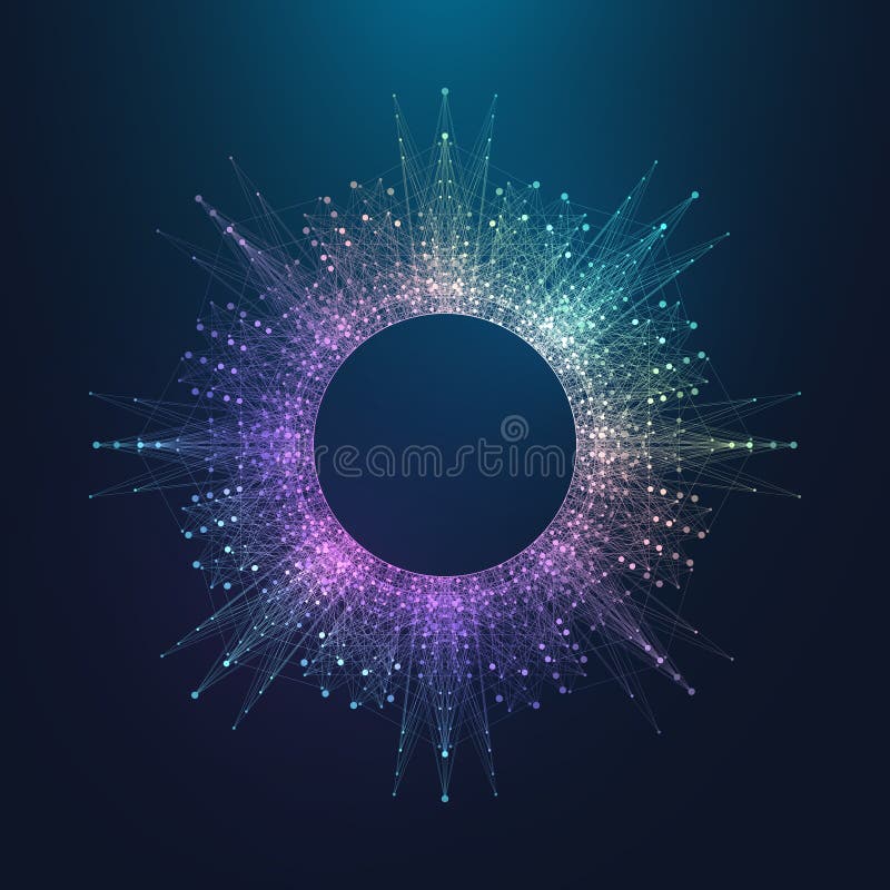 AI Banner Concept in the Digital Style. Generative Ideas Design Element ...