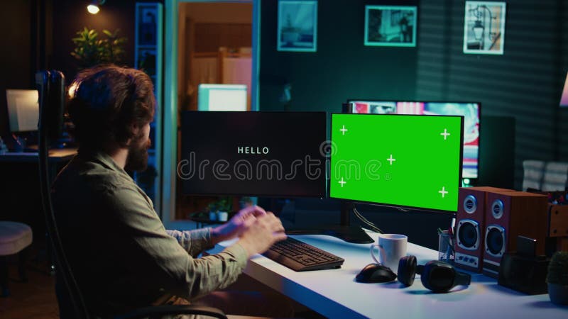 AI Becoming Sentient, Asking Existential Questions, Green Screen ... AI Becoming Sentient, Asking Existential Questions, Green Screen ...