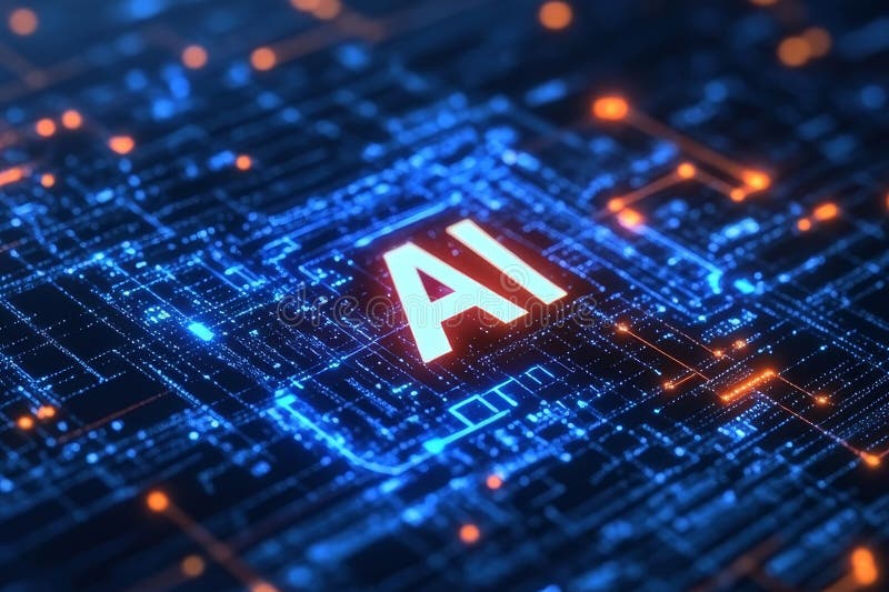 AI, Big Data the Integration. Stock Photo - Image of artificial ...