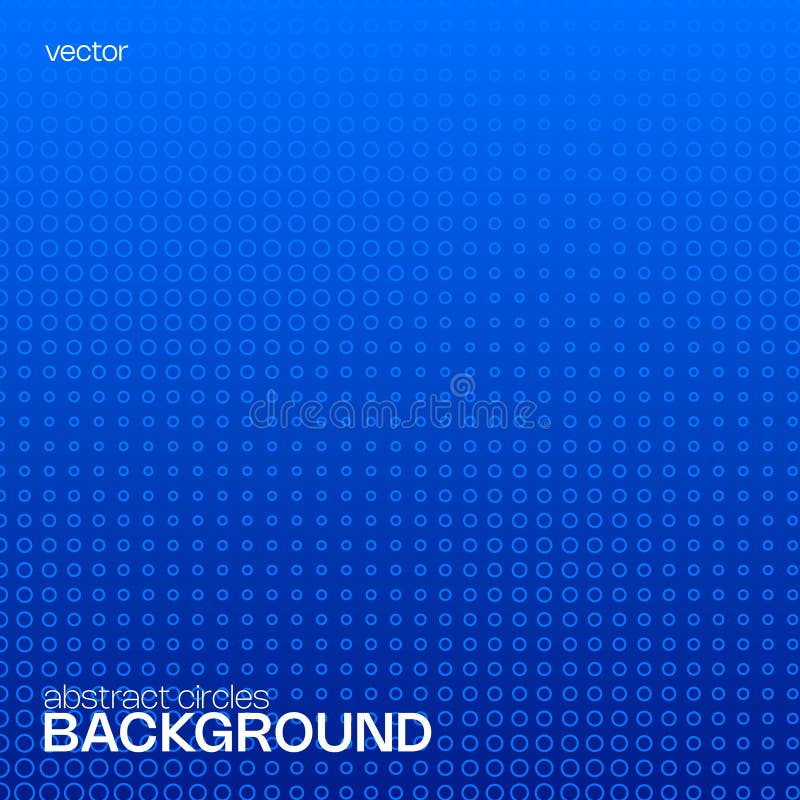 Ai Blue Tech Abstract Technology Background with Circles and Cyber Tech ...