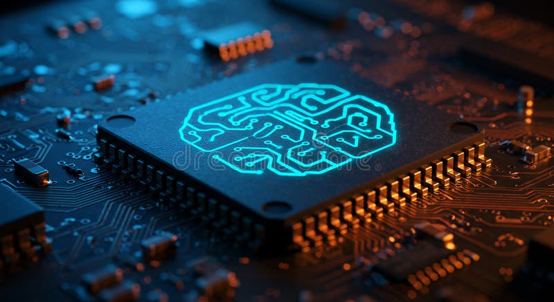 AI Brain Chip: Futuristic Technology & Artificial Intelligence on ... AI Brain Chip: Futuristic Technology & Artificial Intelligence on ...