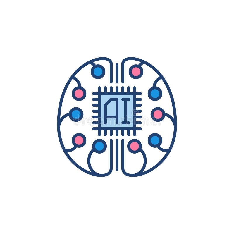 Brain Chip Ai Icon Stock Illustrations – 1,877 Brain Chip Ai Icon Stock ...