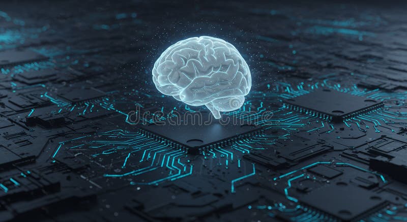 519 Brain Circuit Board Ai Machine Learning Neural Network Technology Stock Photos - Free ...
