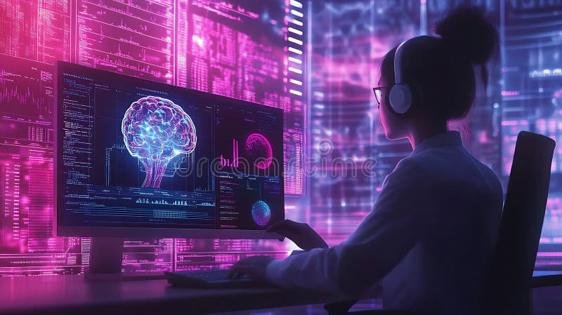 Ai Brain Computer Science Data Science Deep Learning Neural Network
