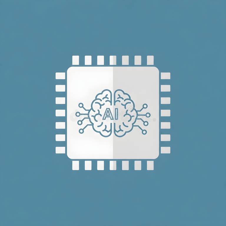 Stylized Ai Processor Chip Stock Illustrations – 644 Stylized Ai ...
