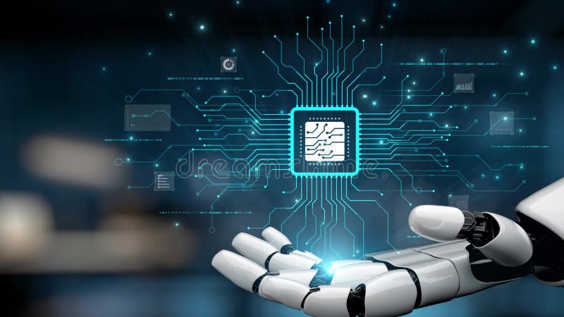 AI Brain Processing Data with Generative Artificial Intelligence Concept Epoch Stock Video ...