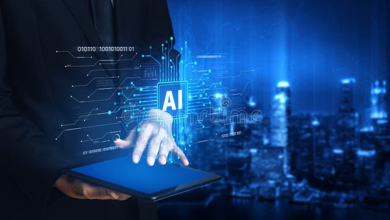 Generative Artificial Intelligence Concept Spline Stock Illustrations ...