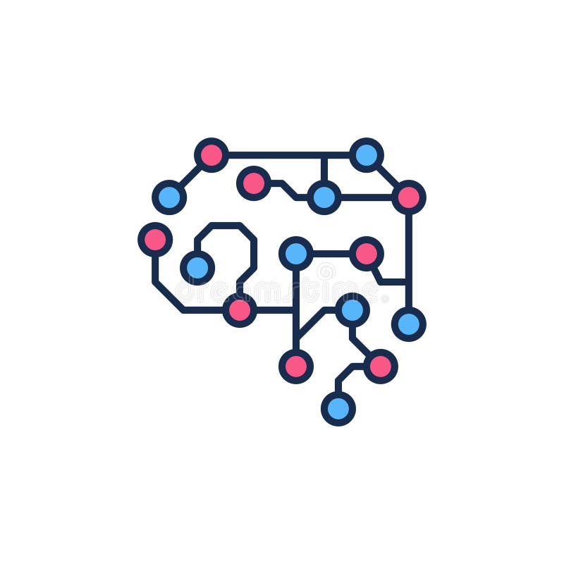 AI Brain Vector Neural Network Concept Colored Icon Stock Illustration ... AI Brain Vector Neural Network Concept Colored Icon Stock Illustration ...