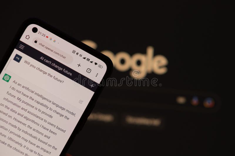 AI Chat Bot Answer the Question about Future. ChatGPT Artificial ...