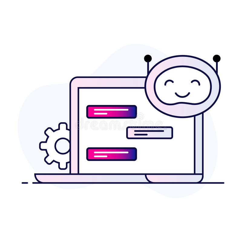 Chatbot Conversationalist Stock Illustrations – 6 Chatbot ...