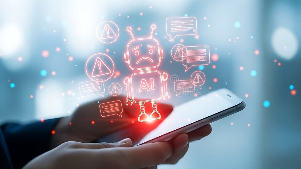 Chatbot Warning Stock Illustrations – 294 Chatbot Warning Stock ...