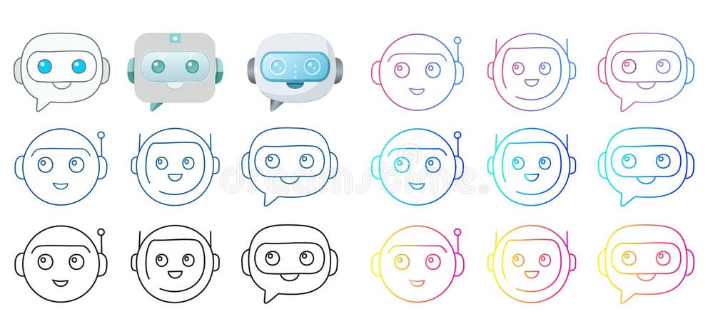 Head Icon Collection Flat Stock Illustrations – 49,511 Head Icon ...