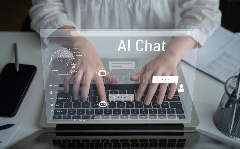 Ai Chatbot Interface Stock Illustrations – 4,759 Ai Chatbot Interface ...