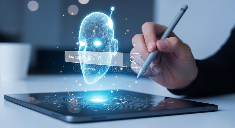 Ai Chatbot Virtual Assistant Technology Digital Transformation Machine ...